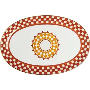 La DoubleJ Oval Platter - Apollo Mattone