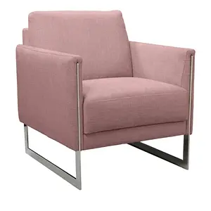 GIUSEPPE NICOLETTI Coco Lounge Chair Lyra -rosa