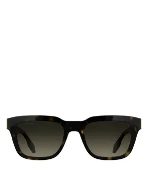 Canada Goose 52mm Square Frame Sunglasses - Dark Havana