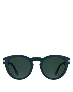 Canada Goose Round Sunglasses, 51mm - Matte Blue