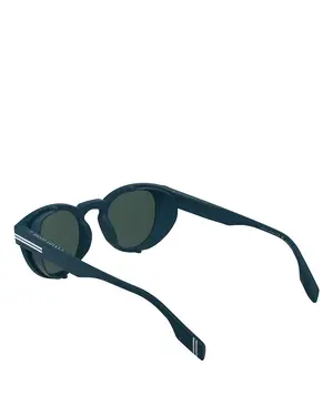 Canada Goose Round Sunglasses, 51mm - Matte Blue