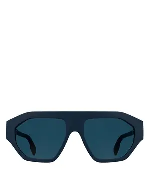 Canada Goose Shield Sunglasses, 58mm - Matte Blue