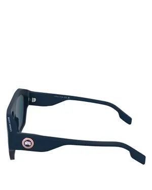 Canada Goose Shield Sunglasses, 58mm - Matte Blue