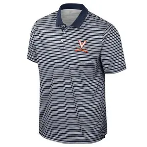 COLOSSEUM Virginia Cavaliers Striped Polo