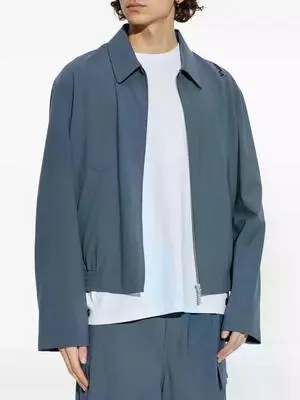Marni Logo-print Bomber Jacket - Blue