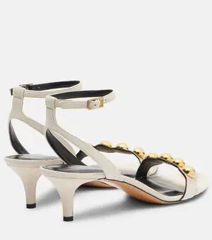 Isabel Marant Arolee Studded Suede Sandals