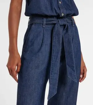 7 For All Mankind Denim Jumpsuit