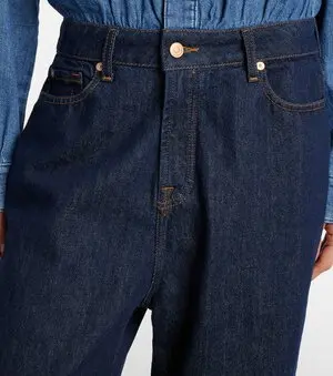 7 For All Mankind Denim Jumpsuit