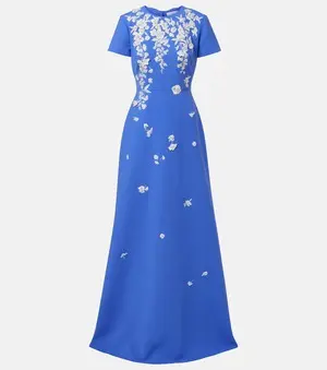 Carolina Herrera Embroidered Evening Dresses