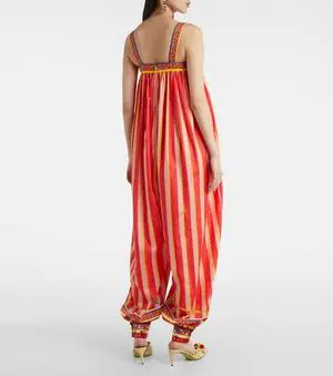 Dolce & Gabbana Printed Cotton Jumpsuit