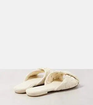 Bottega Veneta Blink Slides - Beige