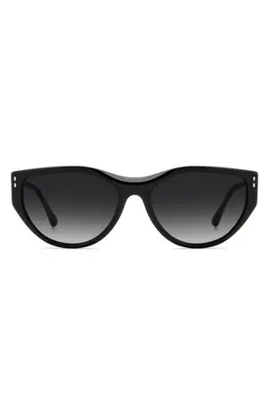 Isabel Marant 59mm Cat Eye Sunglasses - Black