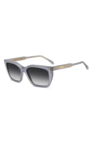 Isabel Marant 58mm Rectangular Sunglasses - Grey