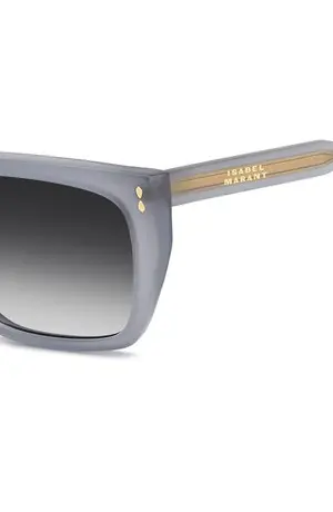 Isabel Marant 58mm Rectangular Sunglasses - Grey