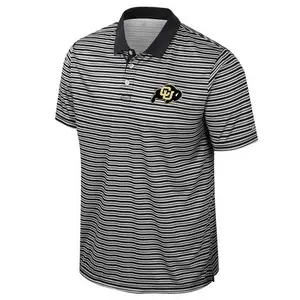 COLOSSEUM Colorado Buffaloes Striped Polo