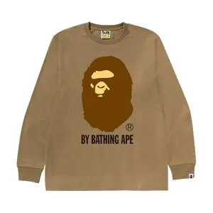 A BATHING APE Long-sleeve Tee - Tan