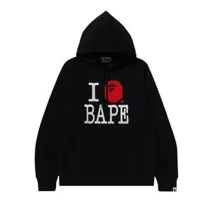 Bape Pull Over Sweatshirts Hoodies For Women