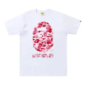 A BATHING APE Abc Camo Tee - White