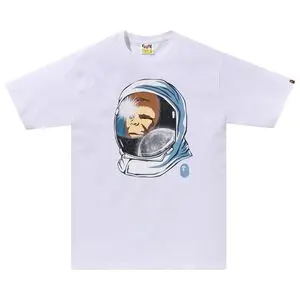 A BATHING APE Space Ape Tee - White