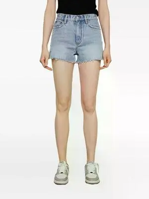 HEY JOANIE Distressed Denim Shorts