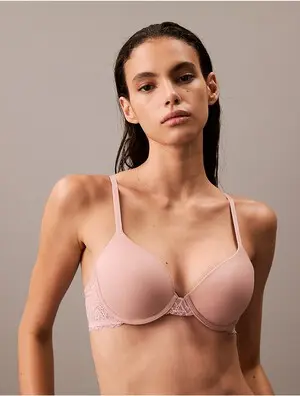 Calvin Klein Attraction Lightly Lined Perfect Coverage Bra - Subdued