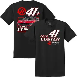 STEWART-HAAS RACING Team Collection Cole Custer Haas #41 Car T-shirt - Black