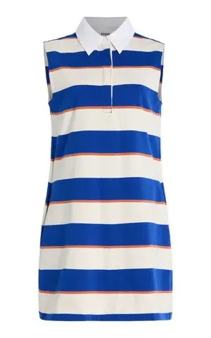 STAUD Julius Cotton Mini Dress