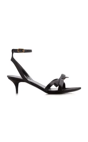 Balenciaga Nano Satin Sandals
