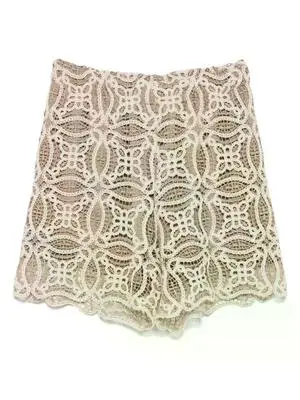 MOUTAKI Embroidered-lace Shorts