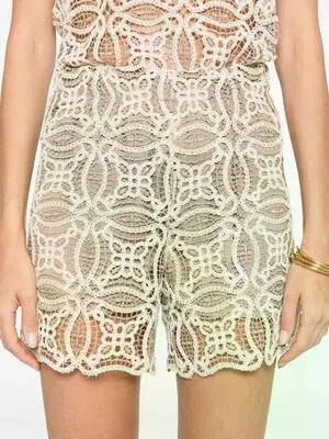 MOUTAKI Embroidered-lace Shorts