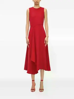 Adam Lippes Lynn Midi Dress - Red