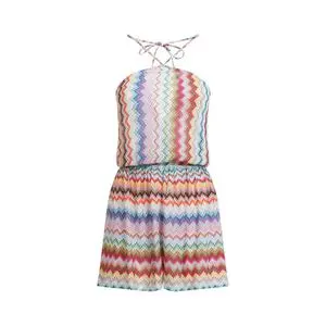 Missoni Multicolor Viscose Short Jumpsuit Multicolour