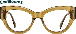 Zenni Cat-eye Full Rim Frame Glasses - Brown