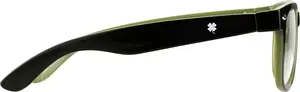Zenni Oversized Square Full Rim Glasses - Green