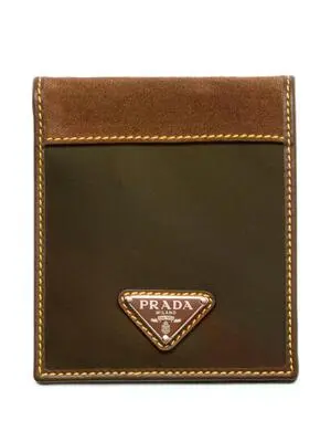 Prada Re-nylon Wallet - Green