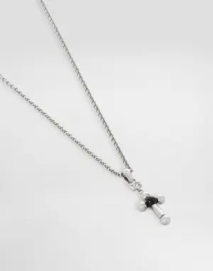 Dolce & Gabbana Cross And Spheres Necklace