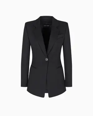 Giorgio Armani Technical Scuba Single-breasted Jacket