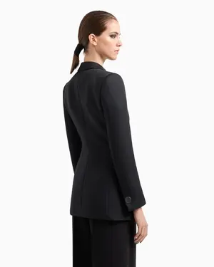 Giorgio Armani Technical Scuba Single-breasted Jacket