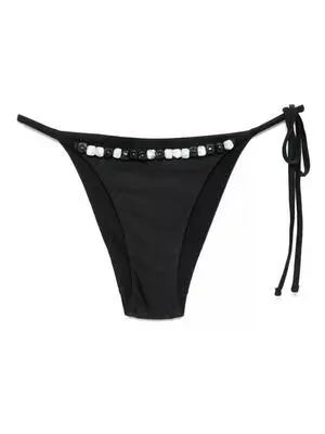 Sir The Label Bead-embellished Bikini Briefs - Black