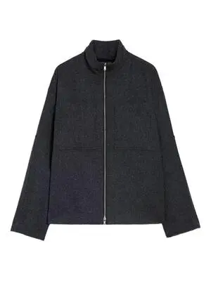 JIL SANDER Felted Jacket - Grey