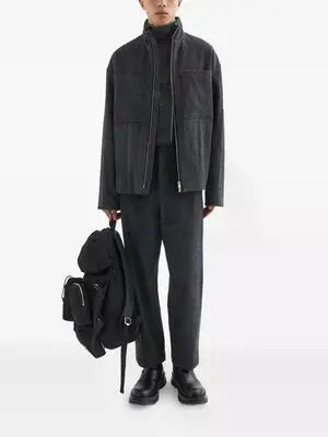 JIL SANDER Felted Jacket - Grey