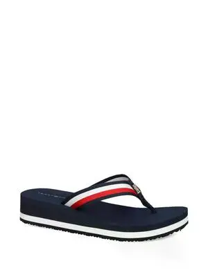 Tommy Hilfiger Logo-plaque Flip Flops