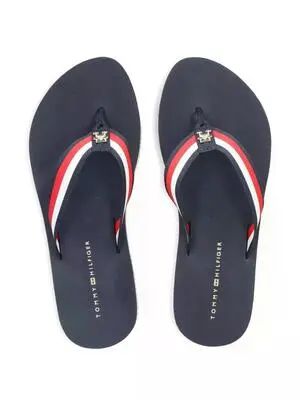 Tommy Hilfiger Logo-plaque Flip Flops