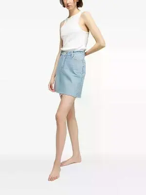 HEY JOANIE Cotton Denim Skirt
