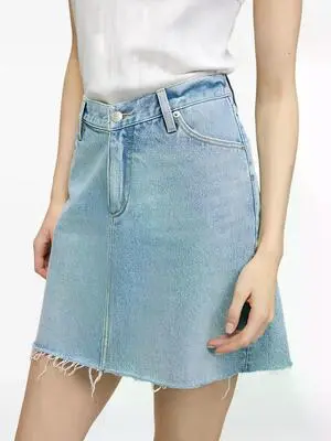 HEY JOANIE Cotton Denim Skirt