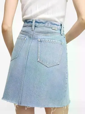 HEY JOANIE Cotton Denim Skirt