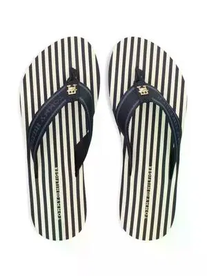 Tommy Hilfiger Striped Flip Flops