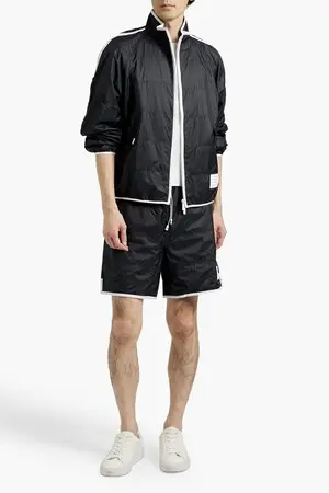 Thom Browne Logo-appliquéd Ripstop Shorts