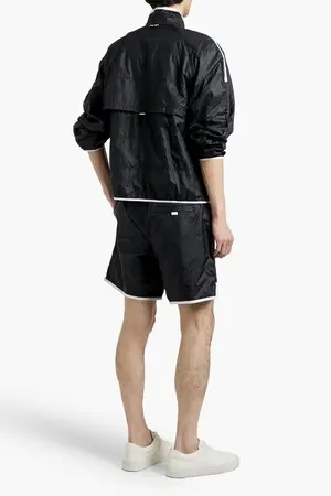 Thom Browne Logo-appliquéd Ripstop Shorts