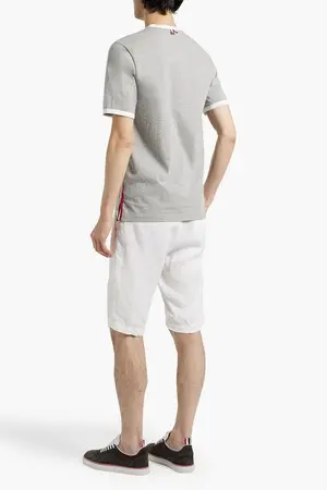 Thom Browne Cottonjersey Tshirt - Light Gray
